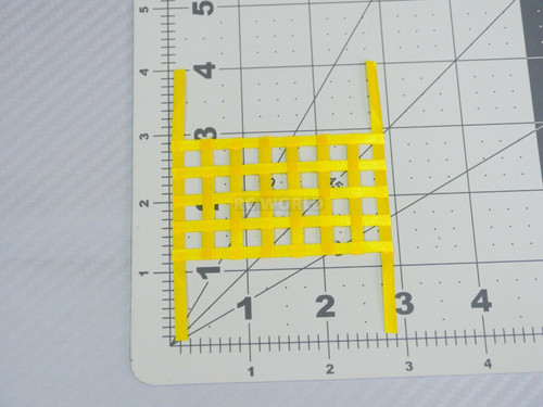 1/10 RC Scale Window Net Mesh Large Yellow