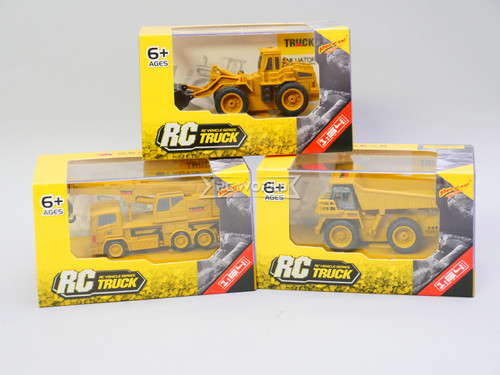 RC Micro 1/64 Construction DUMP TRUCK Micro RC Truck 27MHz