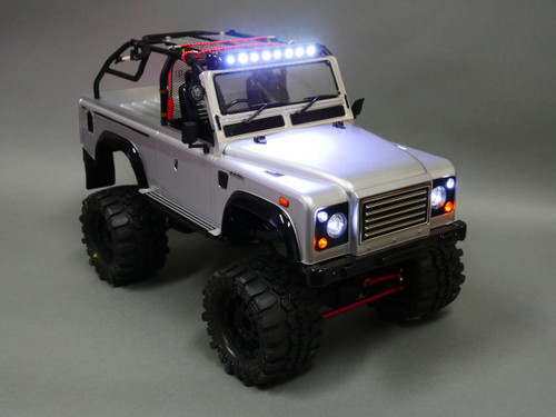 RC 1/10 Truck Body Shell MARAUDER Rock Crawler - SILVER-