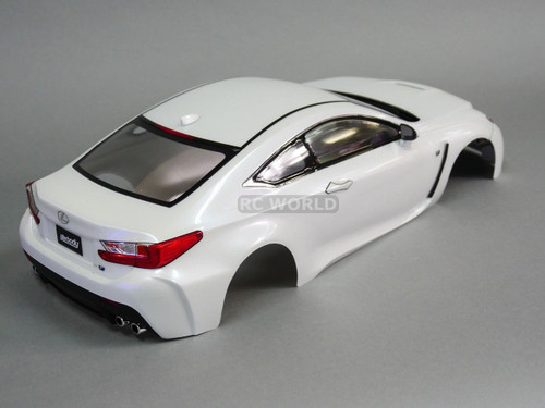 1/10 RC Car BODY Shell LEXUS RCF 190mm *FINISHED* WHITE