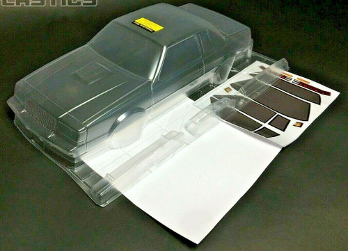 1/10 BODY Shell BUICK GRAND NATIONAL + Wide Body Kit *Clear*