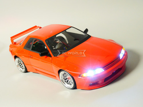 RC 1/10 Nissan Skyline R32 GTR DRIFT Brushless RTR W/ LED /Sound