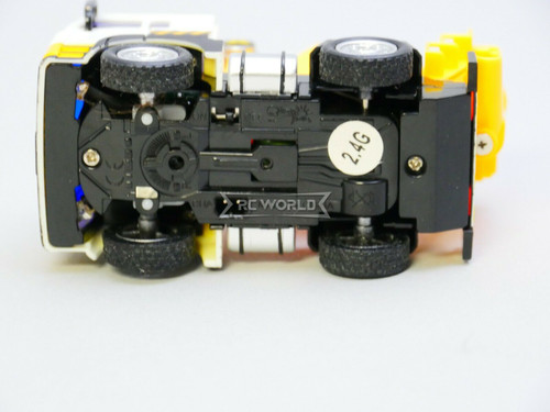 RC Micro 1/64 DUMP TRUCK Micro RC Construction Truck 2.4GHZ W/ LED