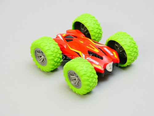 RC Micro 1/64 STUNT CAR Micro RC Truck 2.4GHZ -GREEN-