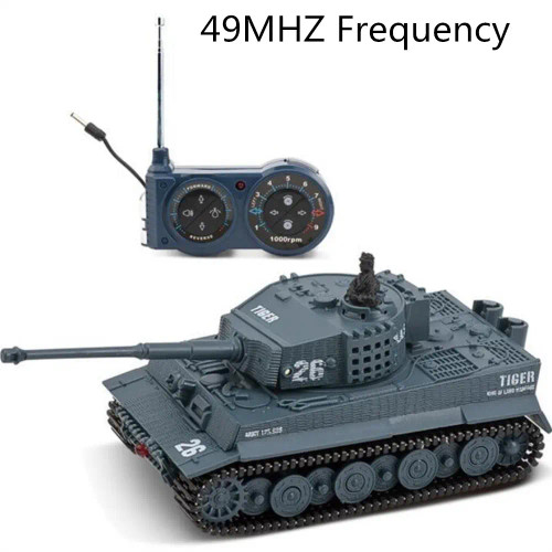 RC Micro TANK Mini RC KING TIGER TANK W/ Engine Sounds L-CAMO