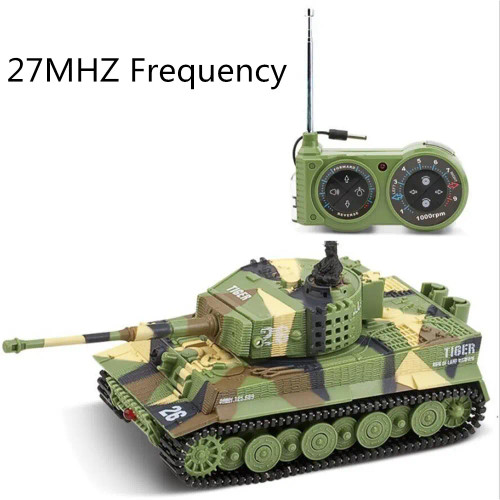 RC Micro TANK Mini RC KING TIGER TANK W/ Engine Sounds L-CAMO
