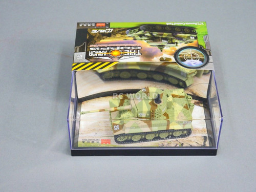 RC Micro TANK Mini RC KING TIGER TANK W/ Engine Sounds GRAY