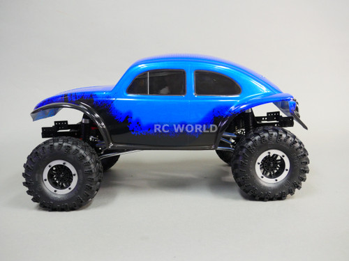 1/10 RC Rock Crawler BAJA VW BEETLE BUG 4X4 Truck 1.9 *RTR* Blue