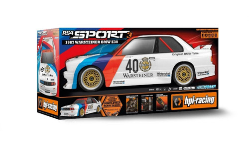 HPI RS4 Sport 3 BMW E30 M3 Warsteiner 4wd DRIFT -RTR- HPI120103
