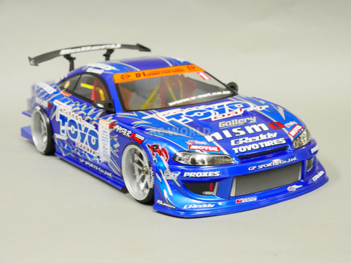 1/10 BODY Shell NISSAN SKYLINE S15 Silvia 200mm W/ Chrome -CLEAR-