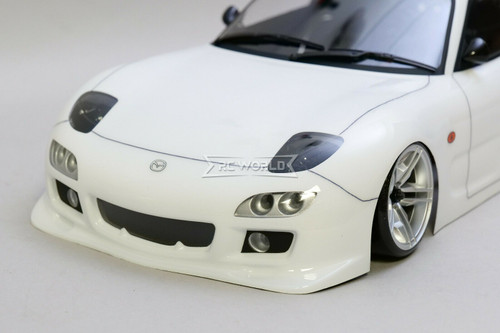 1/10 BODY Shell MAZDA RX7 TURBO w/ Wing 200mm -CLEAR-