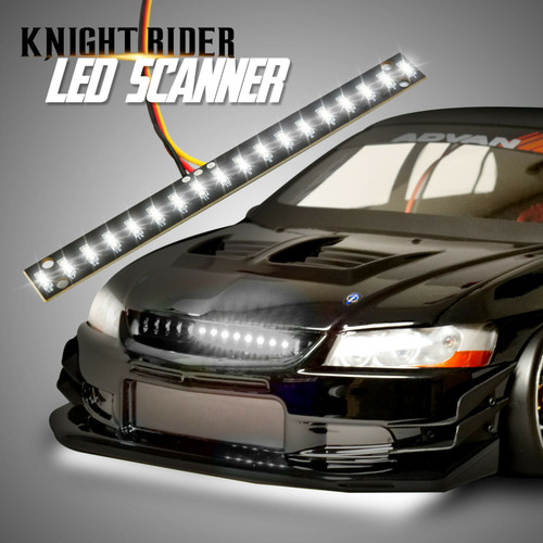 1/10 RC LED Scanner KNIGHT RIDER Effect Light Bar BLUE