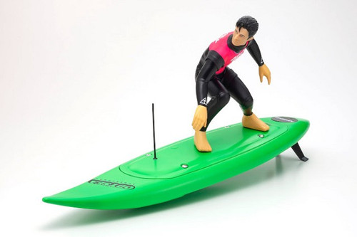 Kyosho RC SURFER 2.4ghz Water Proof Ready To Run -RTR- GREEN-
