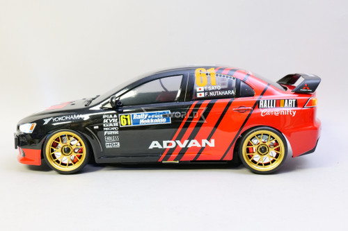 RC 1/10 Mitsubishi Lancer Advan AWD Drift Car RTR W/ LED -RTR
