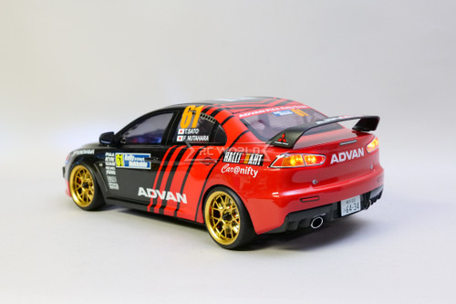 RC 1/10 Mitsubishi Lancer Advan AWD Drift Car RTR W/ LED -RTR