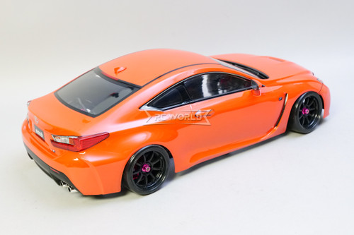 1/10 RC Car BODY Shell LEXUS RCF 190mm *FINISHED* ORANGE