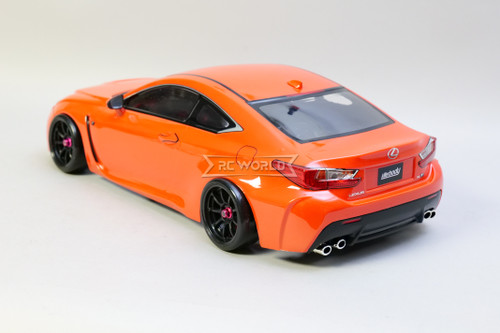 Custom RC 1/10 Drift LEXUS RCF AWD DRIFT Car RTR W/ LED Orange