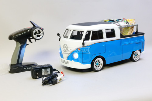 RC 1/10 VW BUS Pick Up Beach Edition AWD Belt CAR -RTR- BLUE