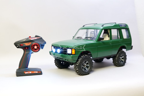 Custom 1/10 RC Land Rover DISCOVERY 4x4 w/ LED w/ Engine Sounds RTR w ...
