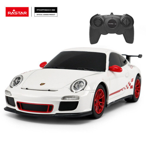 RC 1/24 PORSCHE 911 GT3 2WD RC Toy Car WHITE -RTR-