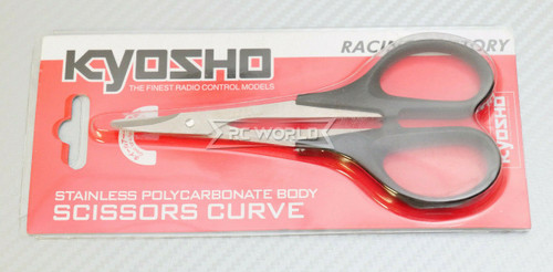 Kyosho CURVED Cutting SCISSORS For Bodies 5" Scissor (1pc)