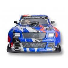 HPI 1/8 RC Maverick BRUSHLESS QuantumR Flux AWD Street Truck -RTR - BLUE