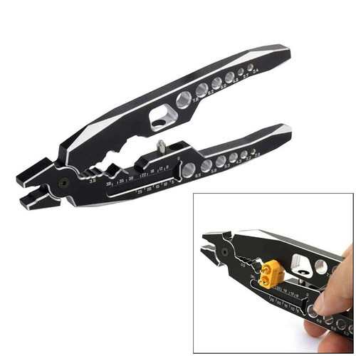 RC Shocks Suspension PLIERS TOOL Multi-Function -BLACK / SILVER-