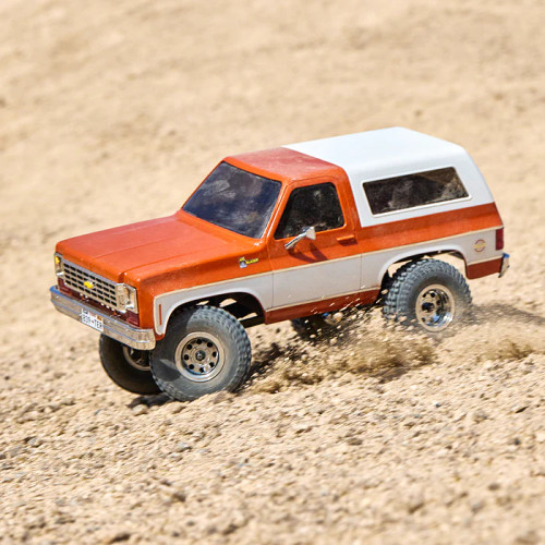 RC 1/24 Truck CHEVY K5 BLAZER SUV/PickUp 2-Speed 4X4 *RTR* -RED-