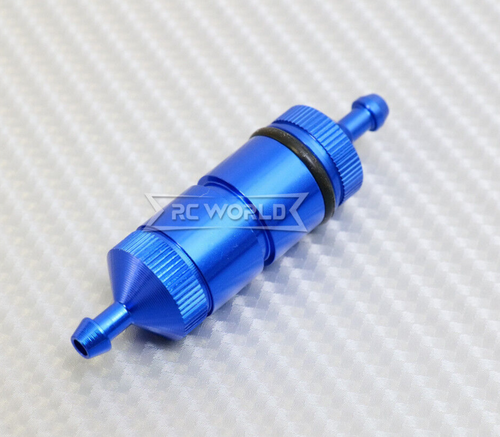 RC 1/8 Nitro Engine FUEL FILTER For Gas Lines -BLACK-