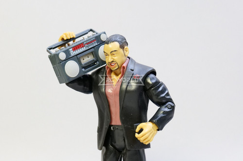 RC 1/10 Scale RADIO BOOMBOX Retro -RED-
