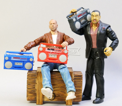 RC 1/10 Scale RADIO BOOMBOX Retro -RED-
