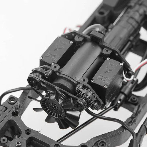 RC 1/12 HUMMER Humvee H1 Pick Up 2-Speed 4X4 4WS *RTR* -YELLOW-