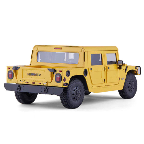 RC 1/12 HUMMER Humvee H1 Pick Up 2-Speed 4X4 4WS *RTR* -BLACK-