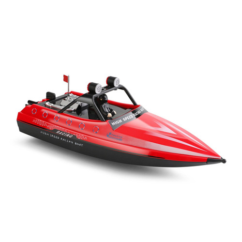RC BOAT Jet Drive w/ Thrust Vectoring Jet Boat 2.4ghz -RTR- RED
