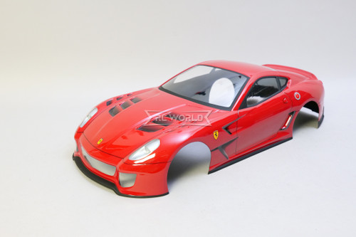 1/10 RC Car BODY Shell FERRARI 599XX *FINISHED*