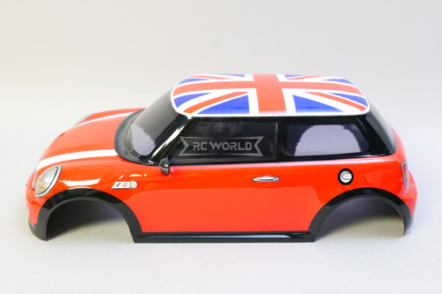 RC 1/10 Car BODY Shell MINI COOPER *FINISHED* -RED-