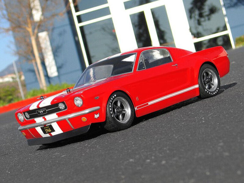 HPI 1/10 BODY Shell 1966 FORD MUSTANG GT *CLEAR* UNPAINTED #17519