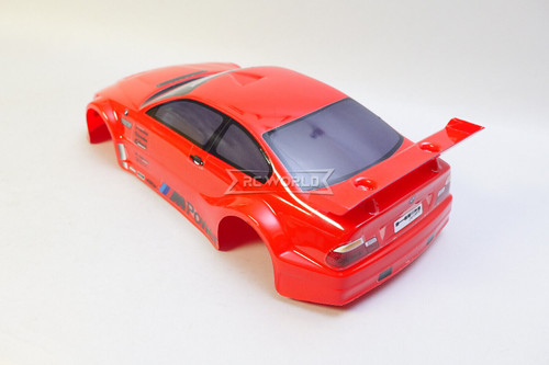 1/10 RC BMW E46 M3 RC Car BODY Shell 200 mm *Painted* -RED-
