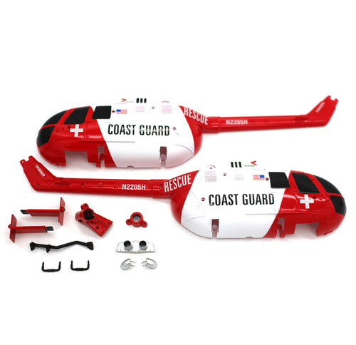Hero Copter RC Helicopter CANOPY BODY SHELL -SHERIFF-