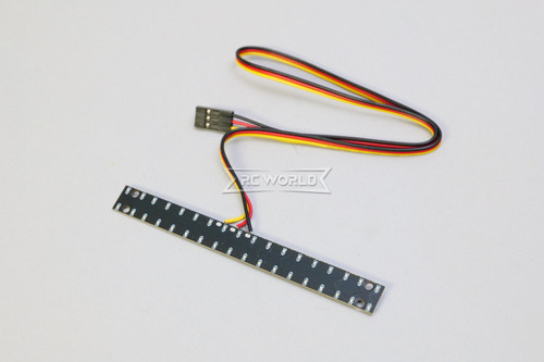 1/10 LED Scanner POLICE LIGHT BAR Knight Rider Light Bar RED/BLUE