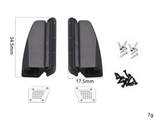 RC 1/10 Truck HOOD AIR INTAKES Hood Scoops INTAKE Box (2)PCS