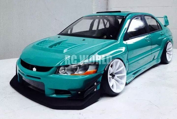1/10 RC Car Body Shell MITSUBISHI EVOLUTION EVO W/ Voltex Kit