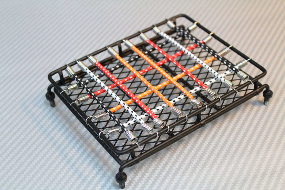 RC Truck Scale ROOF Accessories BUNGEE CORD NET Cargo Net For Roof Rack ...