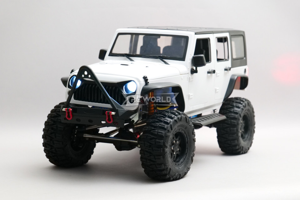 Custom RC Jeep Wrangler 2.2 Rock Crawler 8.4v Single Speed -RTR-