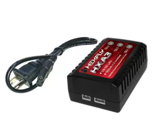 Redcat Battery Charger Hexfly HX-A3 LIPO Charger w/ Balance Connectors