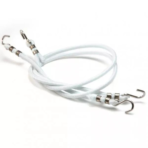 Orlandoo RC 1/32 MICRO BUNGEE CORDS (2PCS) - MX0062 *WHITE*