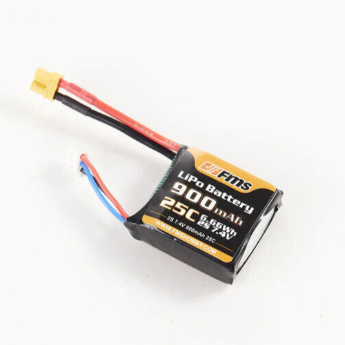 FMS 7.4V 900MAH 2S LIPO BATTERY Pack 25C For FMS #C3179