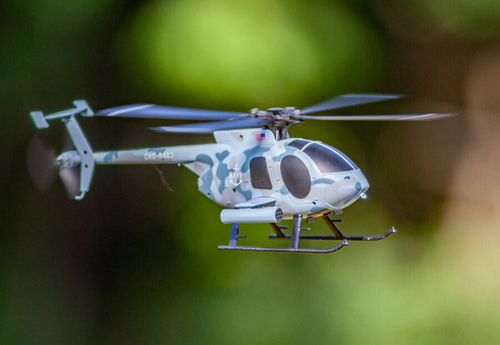 RC HELICOPTER 4 Blade HUGHES MD500 W/ Gyro Stabilization 4CH 2.4ghz-RTF ...