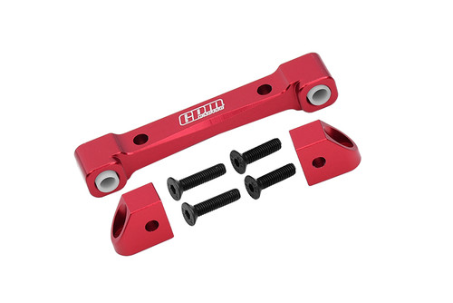 For Traxxas 1/10 4-TEC ALUMINUM REAR LOWER SUSPENSION MOUNT GT009 -RED-