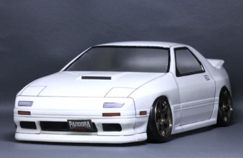 1/10 RC Car BODY Shell MAZDA RX7 FC3S Savanna *Unpainted* -CLEAR- #3121
